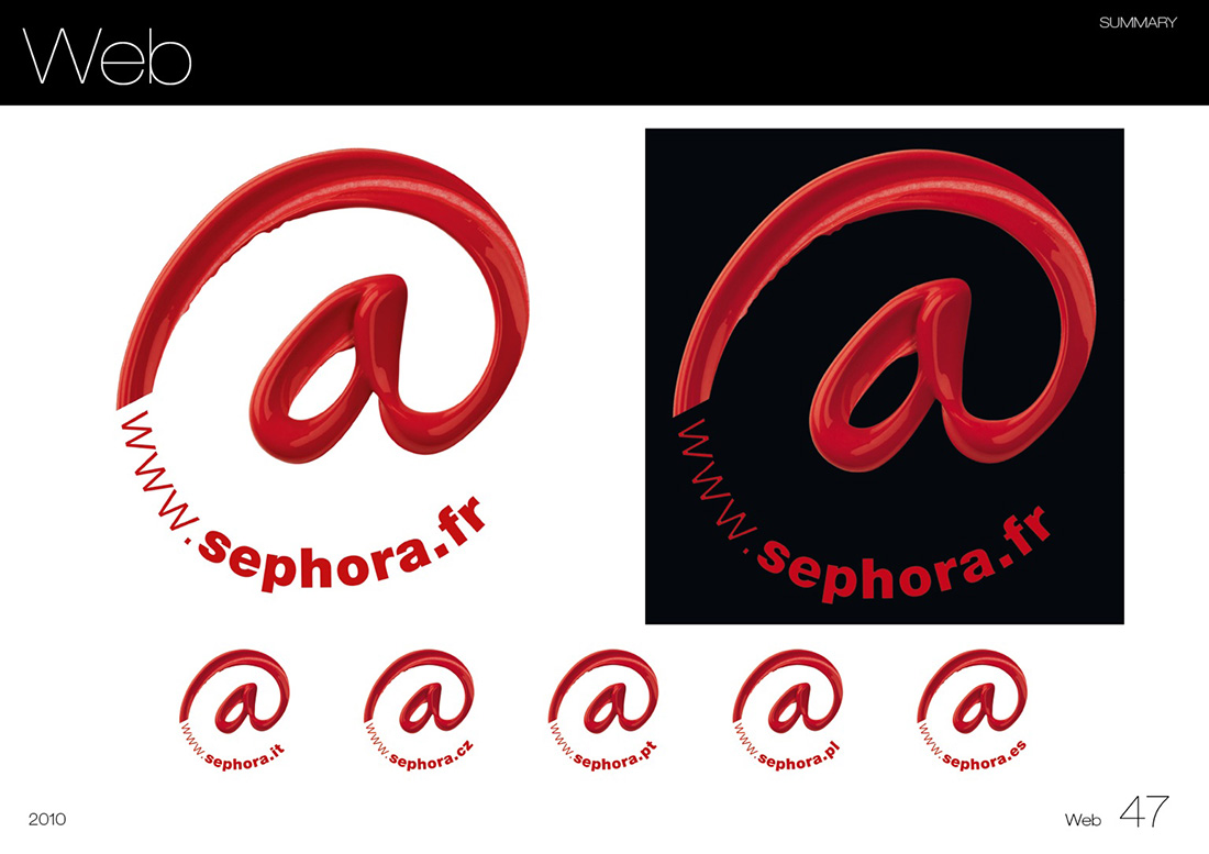 Sephora Graphic Charter - Lightroom - Event, Design, Art Direction