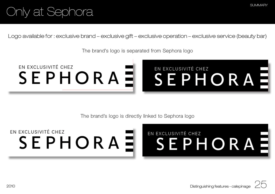 Sephora Graphic Charter - Lightroom - Event, Design, Art Direction