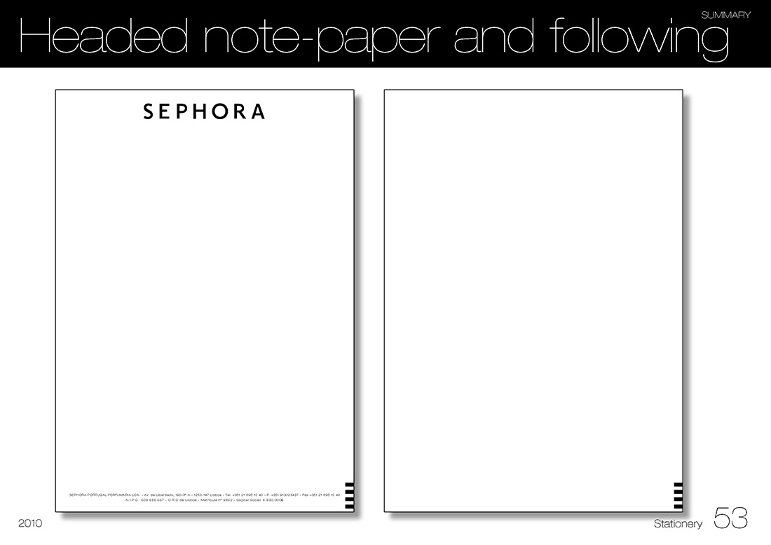 Sephora Graphic Charter - Lightroom - Event, Design, Art Direction