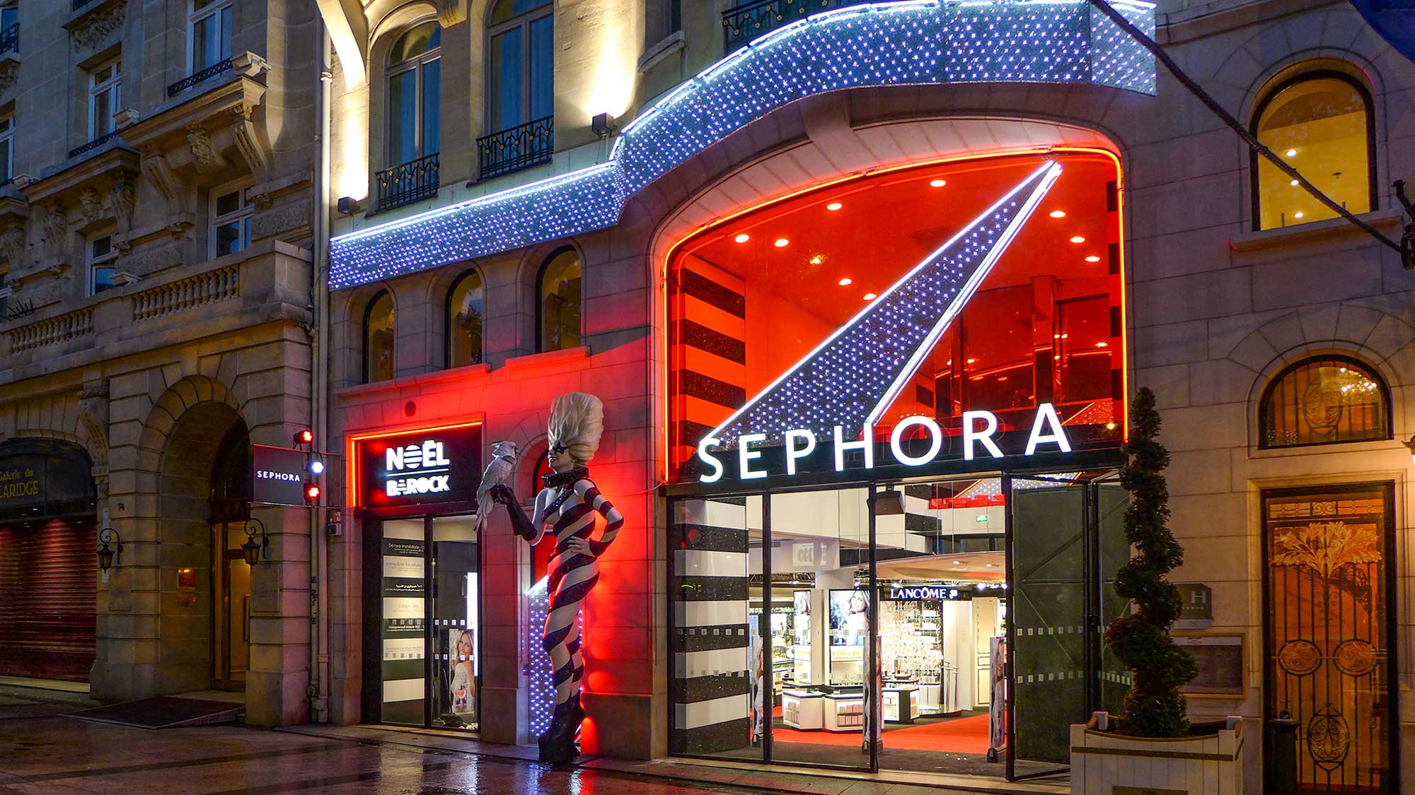 Sephora Flagships Christmas 2013 - Lightroom - Event, Design, Art Direction